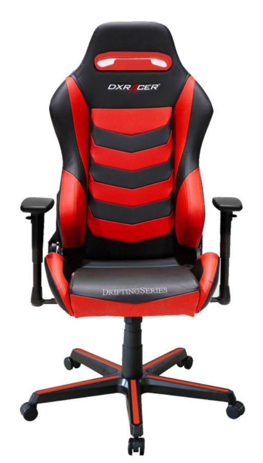 Кресло компьютерное DXRACER DRIFTING OH/DM166/NR, black/red