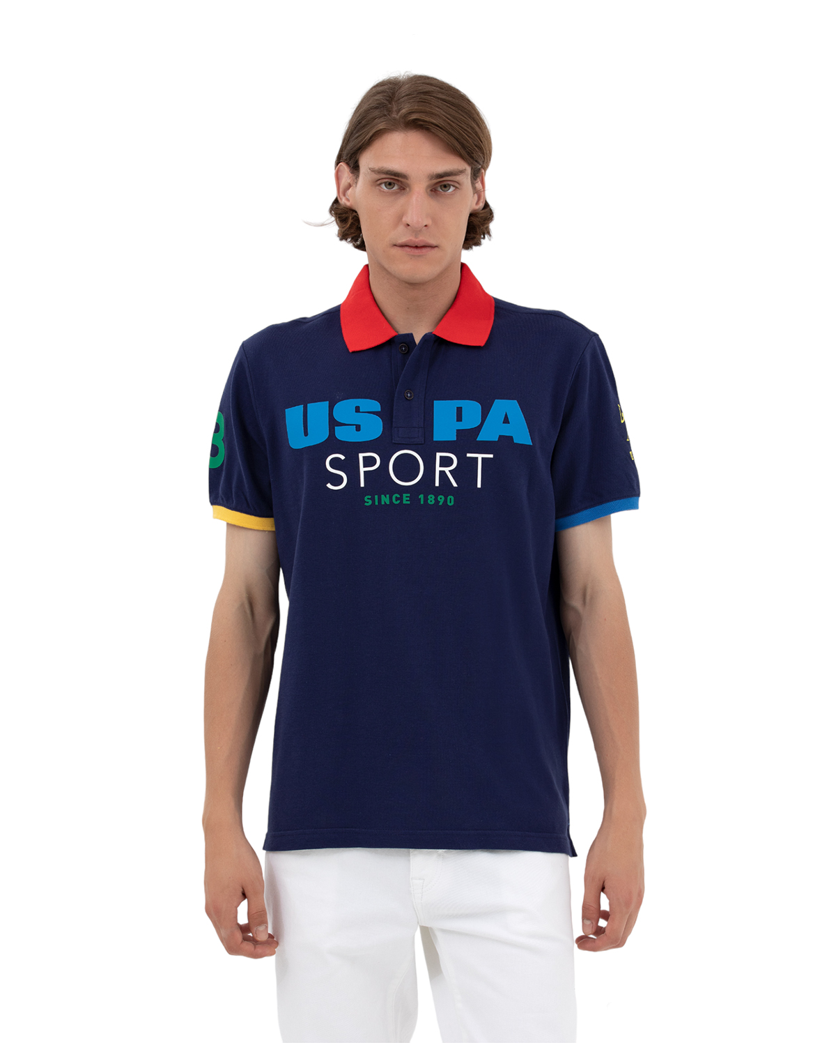Футболка мужская U.S. POLO Assn. G081SZ011-000-1573063-T-TIZNIK синяя XL