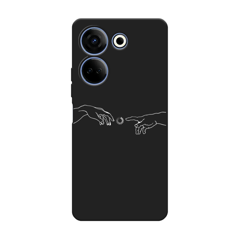Чехол Awog на Tecno Camon 20 Pro 4G "Загрузка творения"