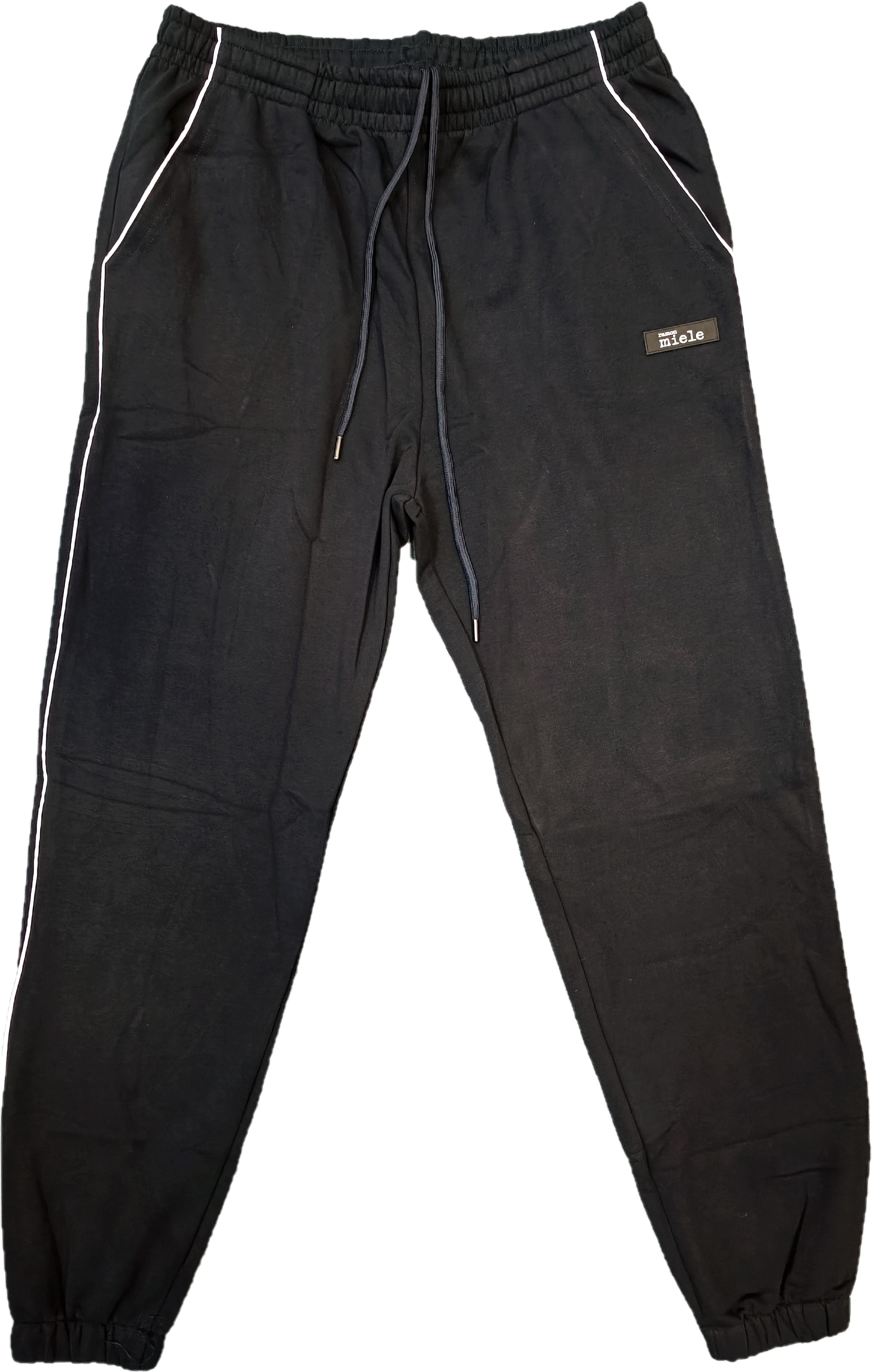 Спортивные брюки мужские Ramon Miele 766565 черные 8XL