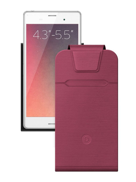 Чехол для смартфонов Deppa Flip Fold M 4,3''-5,5'', red