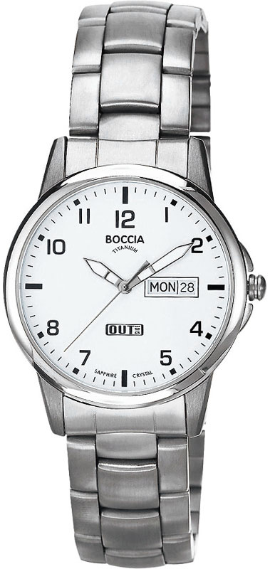 Наручные часы кварцевые мужские Boccia Titanium 604