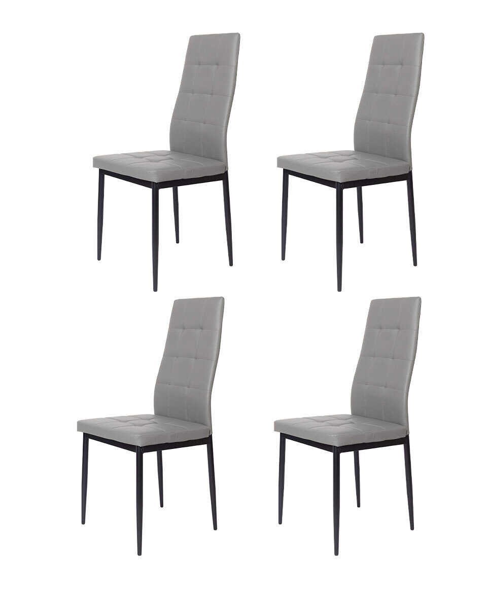 Комплект стульев 4 шт. La Room Cafe 2 (DC 4032-A), серый