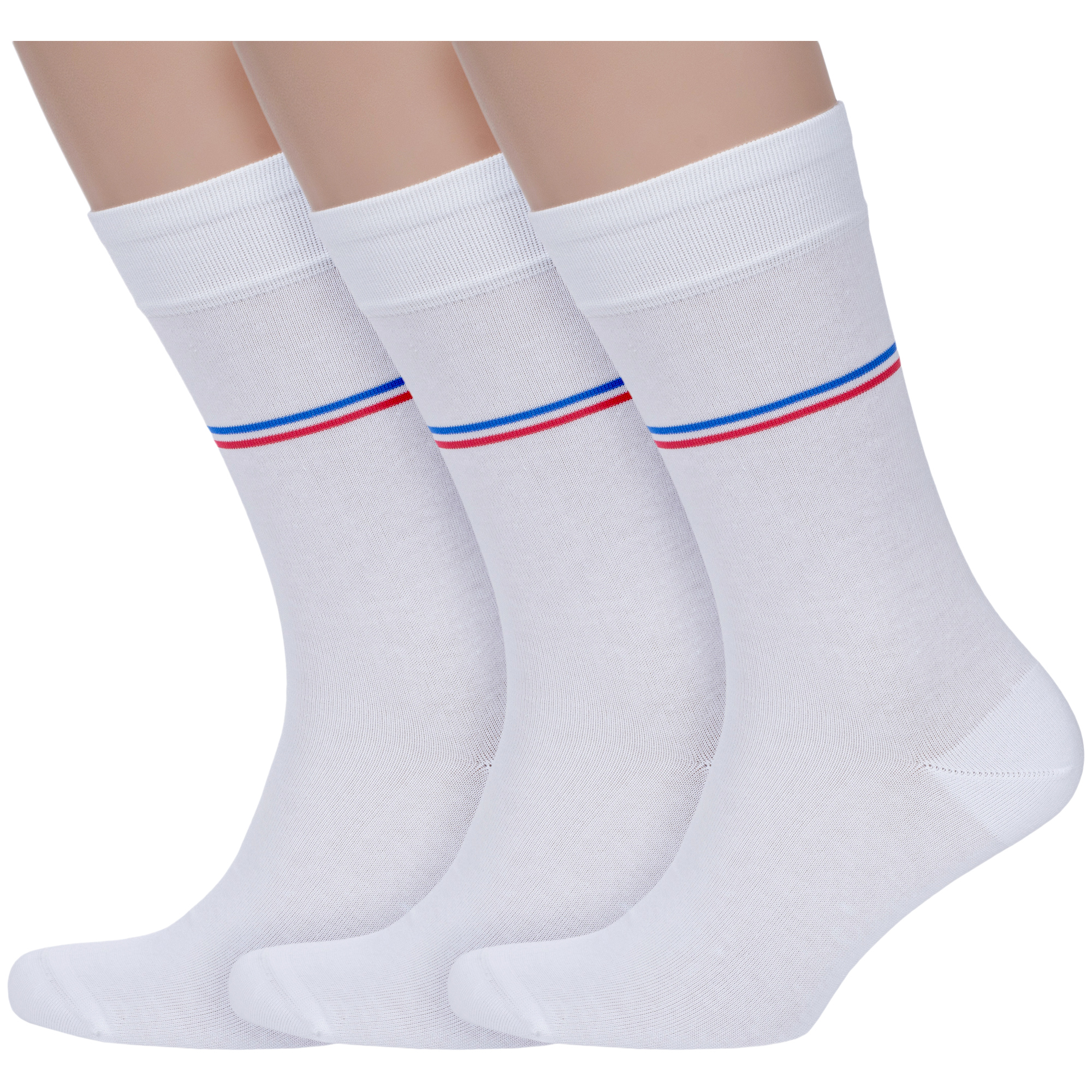 Комплект носков мужских LorenzLine 3-С5 белых 27
