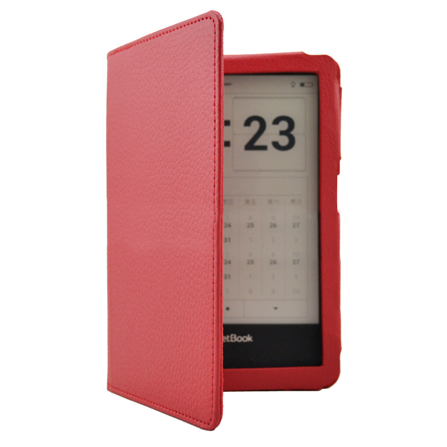Чехол-обложка MyPads для PocketBook 650 Limited Edition / 650 Ultra красный
