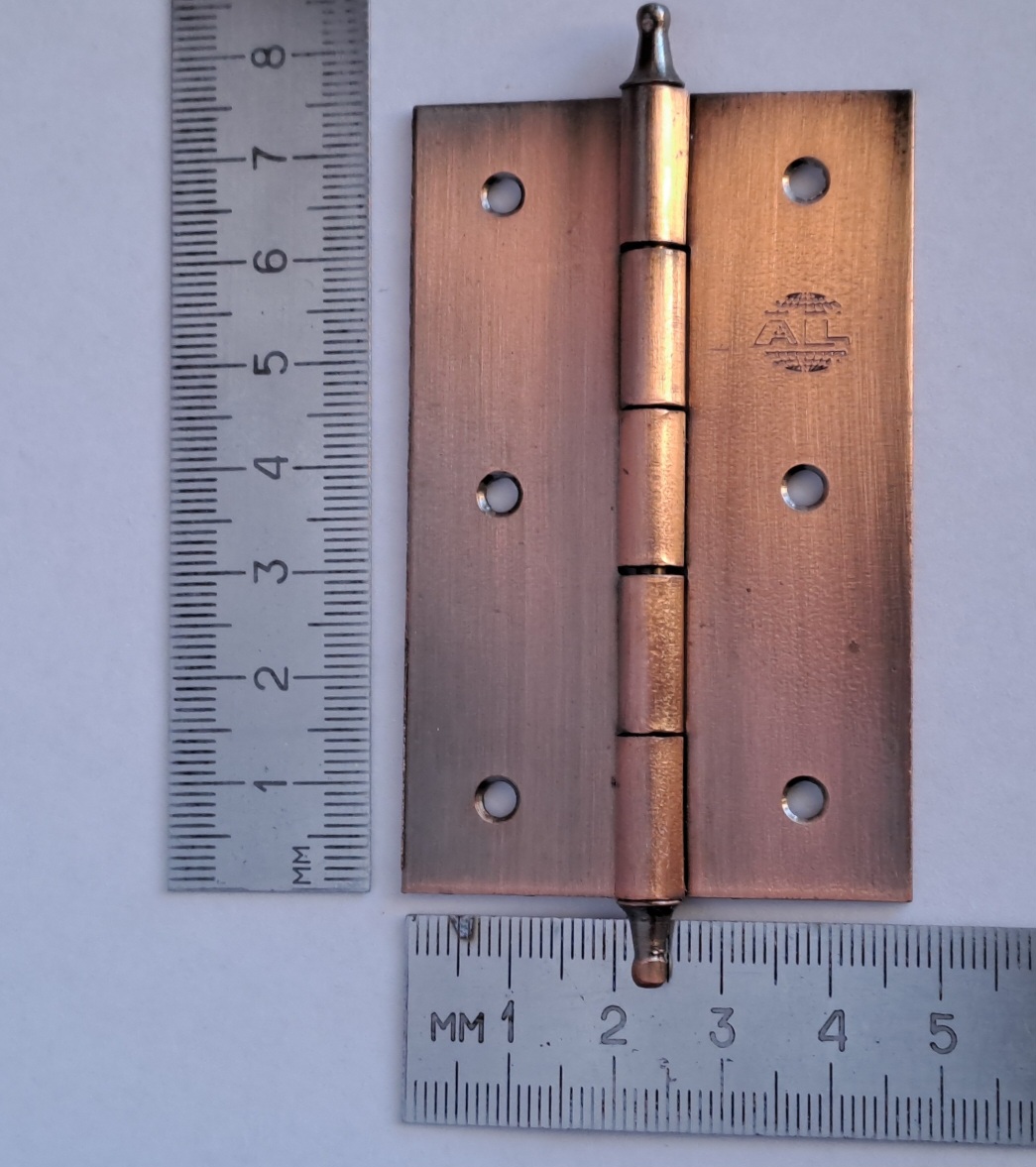 Петля ЛАТ 75мм медь, 1 шт