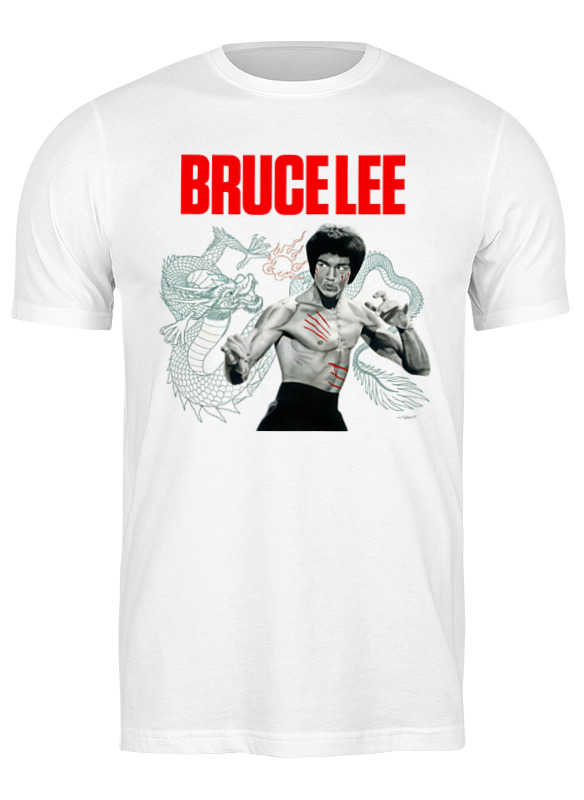 Футболка мужская Printio Bruce lee белая M