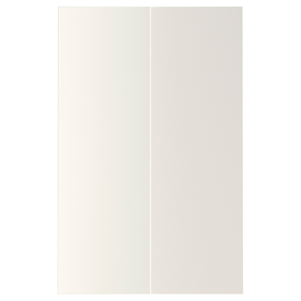 Мебельная дверь IKEA ВЕДДИНГЕ 103.673.62 белый 2 шт, 25x80 см