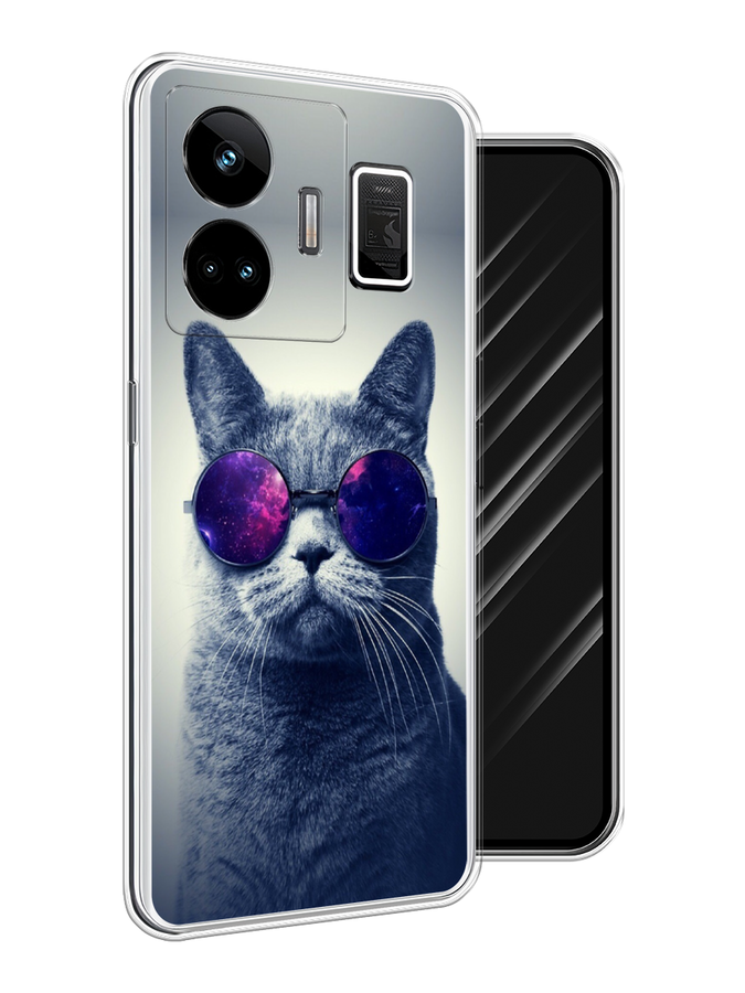 Чехол Awog на Realme GT Neo 5 5G/GT 3 "Космический кот"