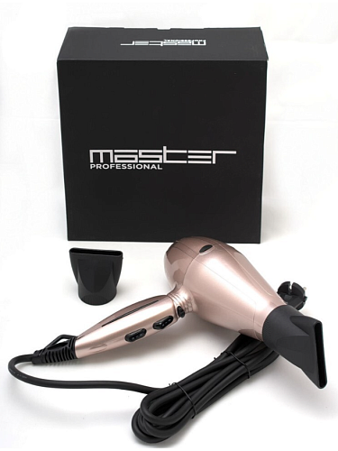 Фен Master Professional MP-305PG 2400 Вт розовый, золотистый
