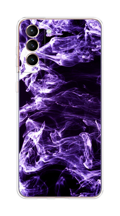 Чехол на Samsung Galaxy S21 Plus "Фиолетовый дым"