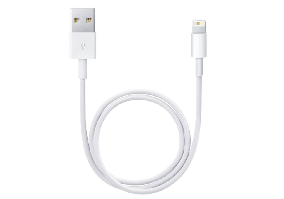 Кабель USB - Lightning 1 м для iPhone 8 pin, белый \1501