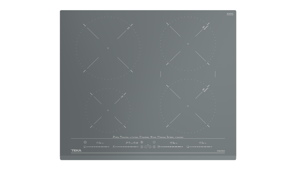 Встраиваемая варочная панель индукционная TEKA IZC 64630 MST STONE серый