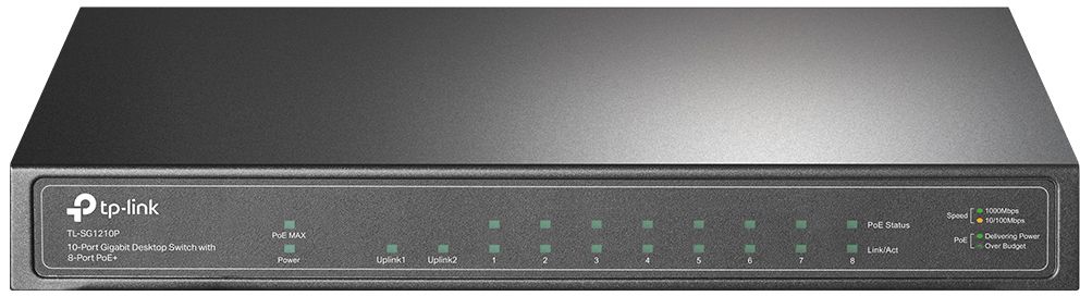 Коммутатор TP-Link TL-SG1210P