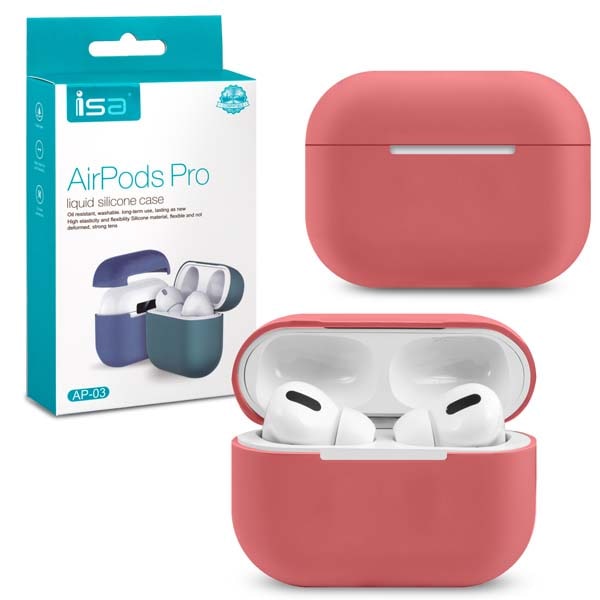 Чехол ISA Airpods Pro Silicon Case AP-03  Hibiscus