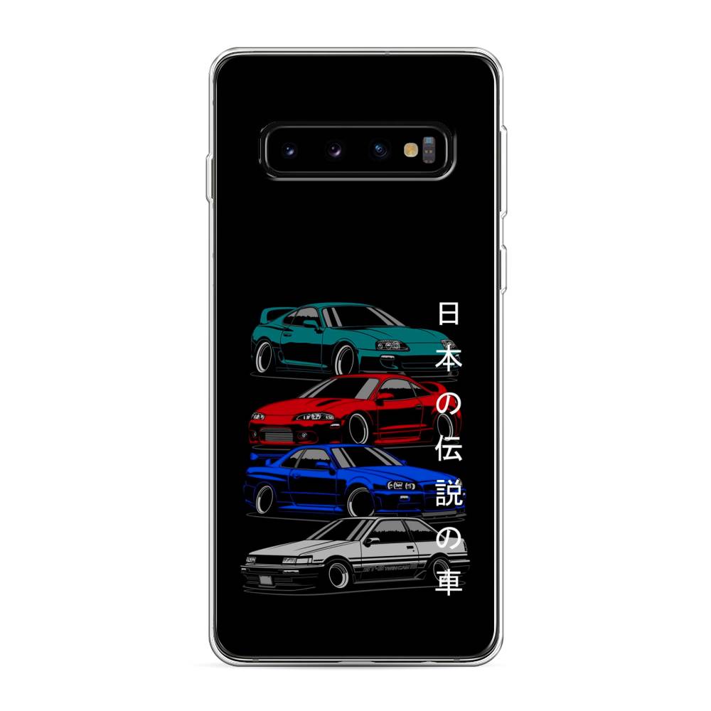 Чехол Awog  на Samsung Galaxy S10 "JDM Legend cars"
