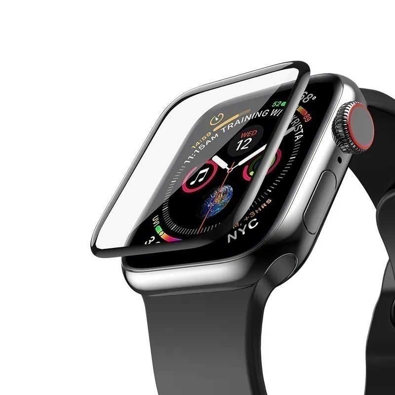 Luxcase 3D PMMA для Apple Watch 40 мм черная рамка