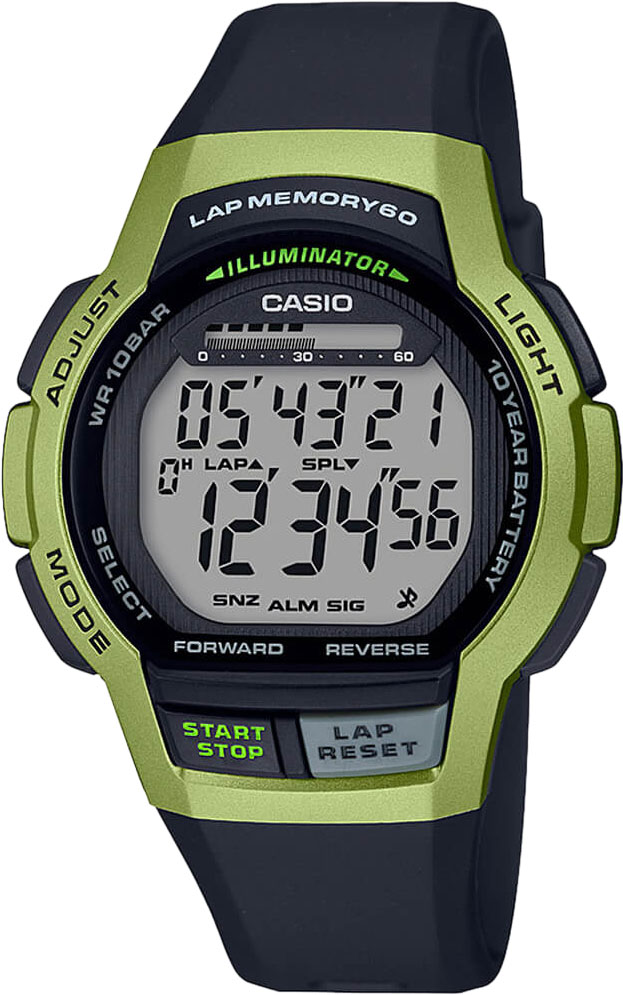 Наручные часы кварцевые мужские Casio Illuminator WS-1000H