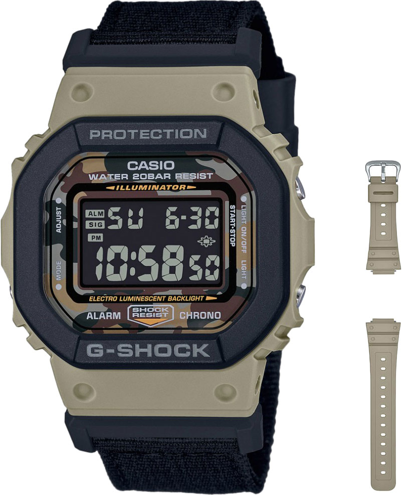 Наручные часы Casio G-SHOCK DW-5610SUS-5ER с хронографом