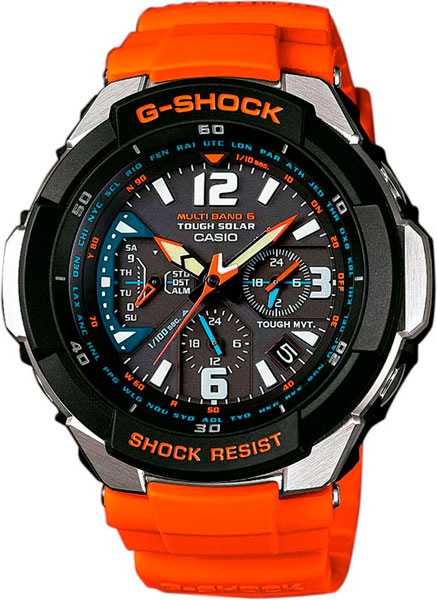 Наручные часы Casio G-SHOCK GW-3000M-4A с хронографом