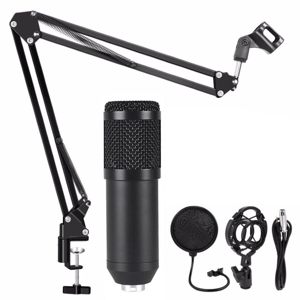 Микрофон NoBrand BM800 Black