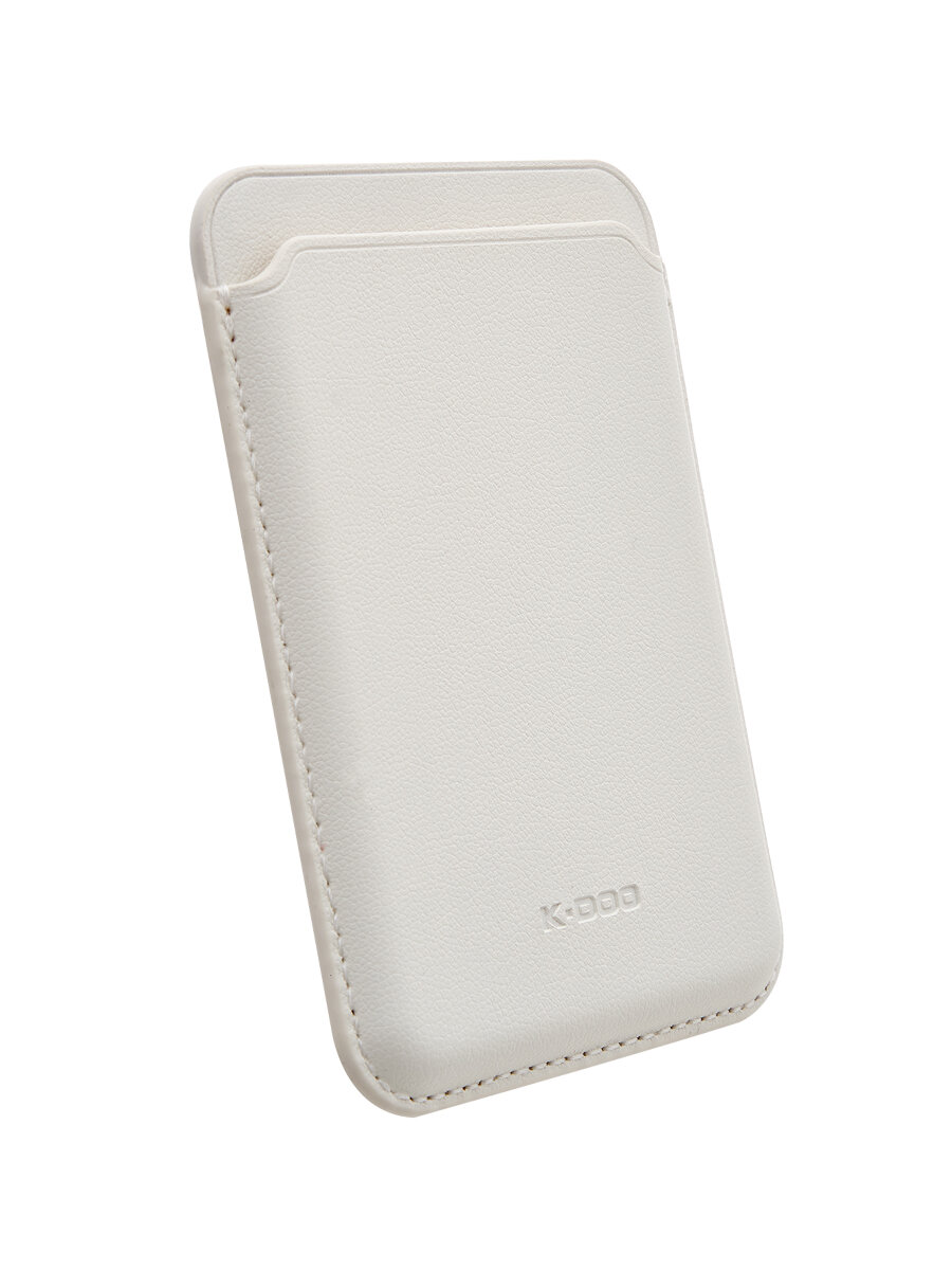 Чехол Magsafe Wallet для Apple iPhone 14 Pro - Белый