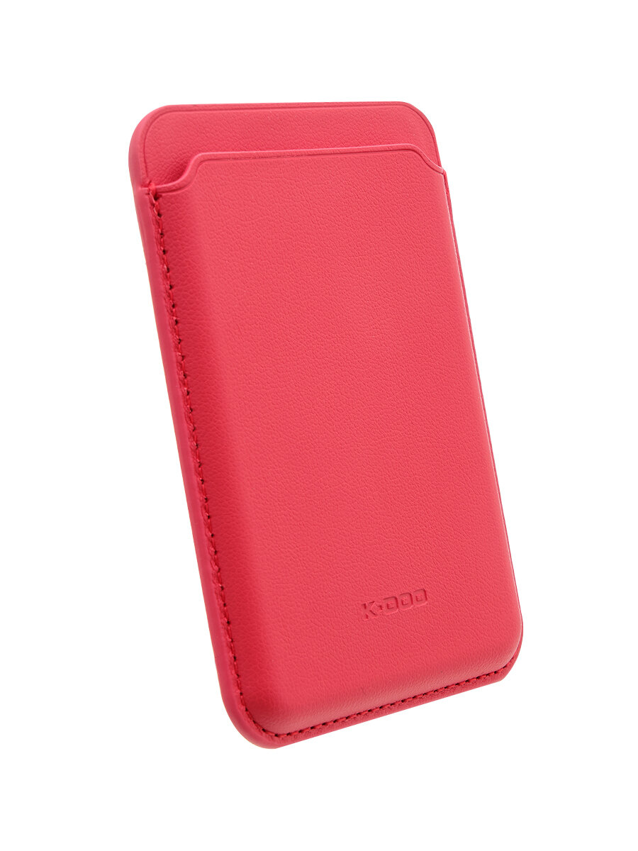 Чехол Magsafe Wallet для Apple iPhone 13 Pro Max - Красный