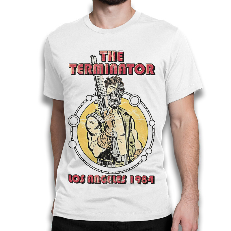 Футболка мужская DS Apparel Терминатор 1984 987351-2 белая XS