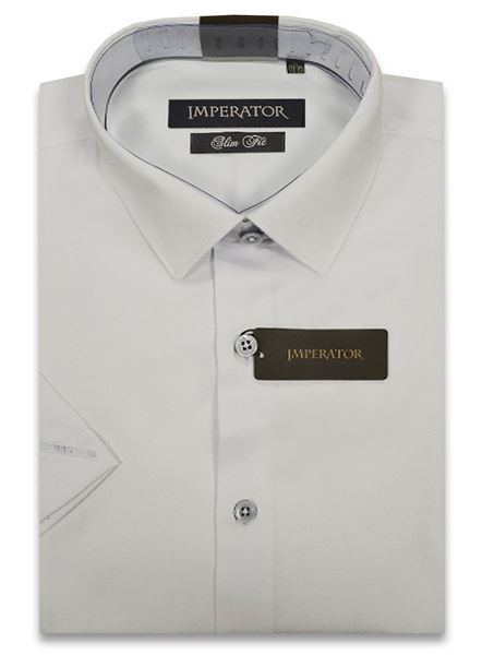Рубашка мужская Imperator Corsica 4-k-sl. белая 41/178-186