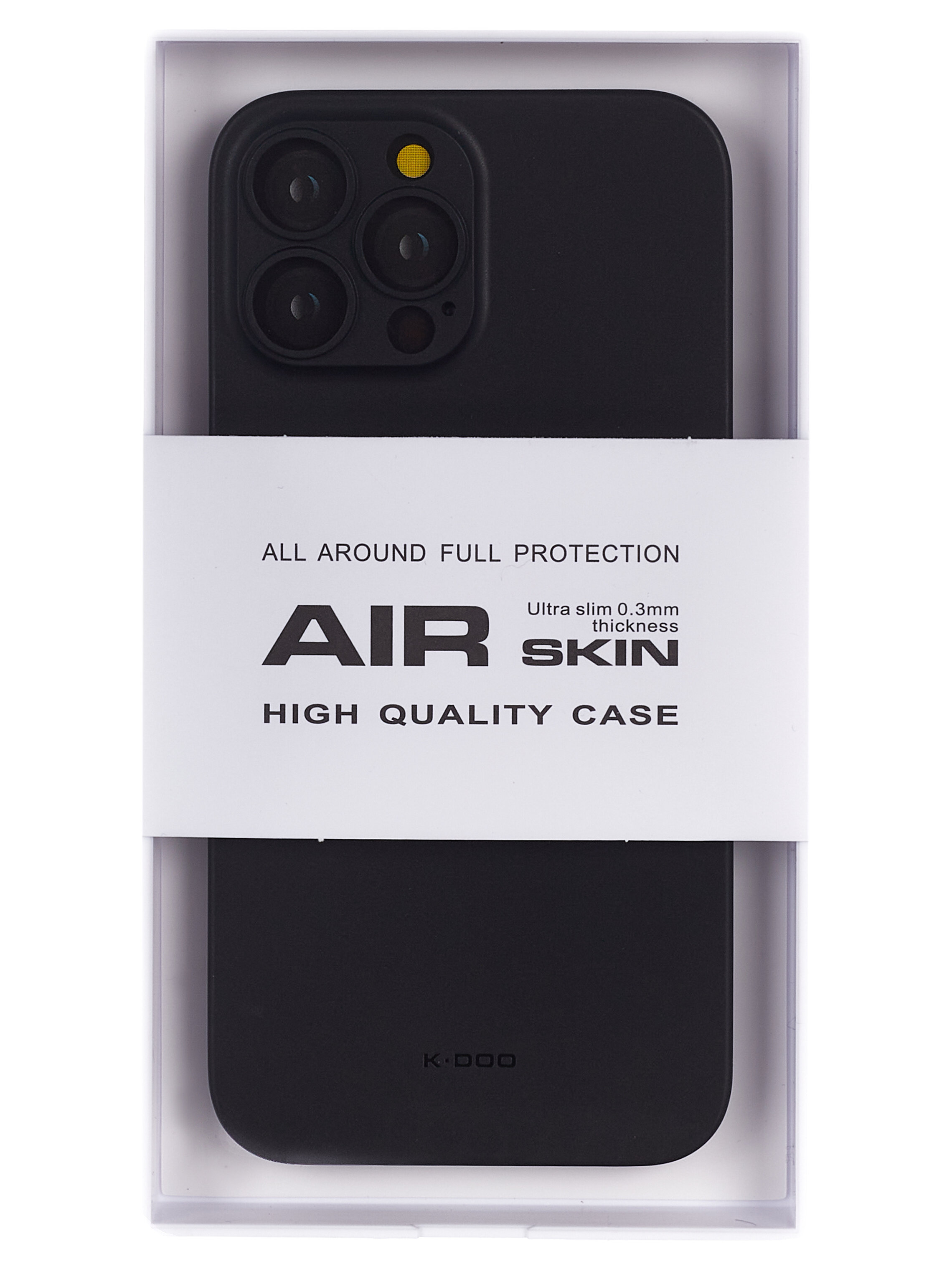 Чехол для iPhone 14 Pro AIR Skin High Quality - Чёрный