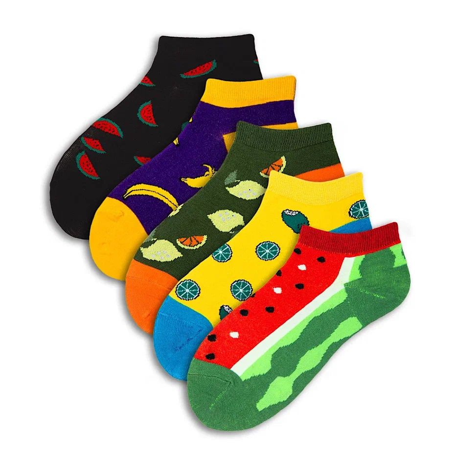 Комплект носков женских Мачо фрукты21 разноцветных 36-38