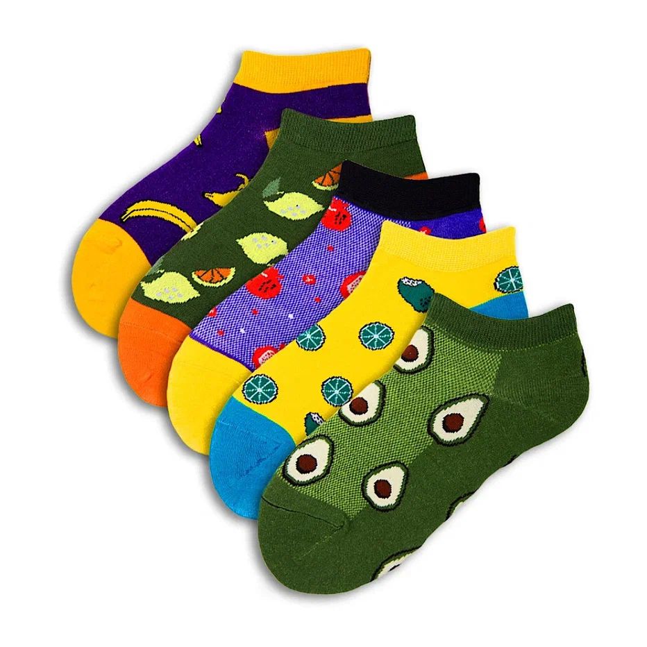 Комплект носков женских Мачо гранат21 разноцветных 36-38