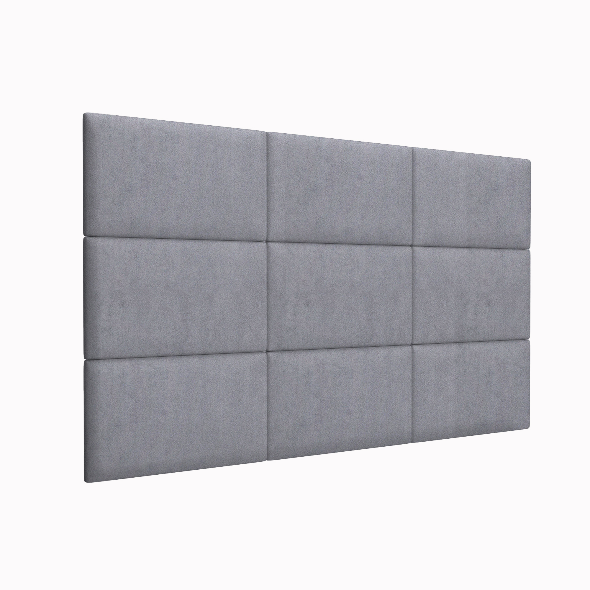 Прикроватная панель Alcantara Gray 30х50 см 4 шт.