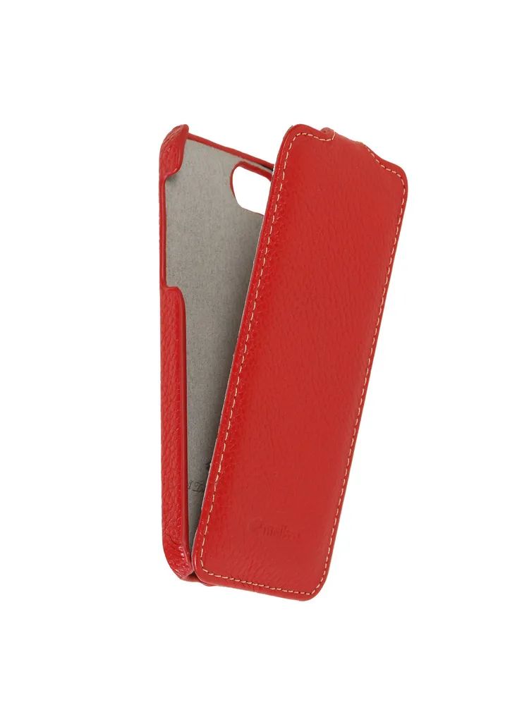 Кожаный чехол Melkco для Apple iPhone 5C - Jacka Type - красный