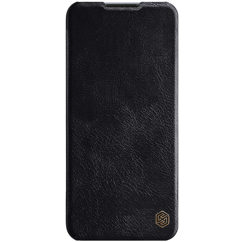 Кожаный чехол-книжка Nillkin Leather Qin для OnePlus N10 5G (черный)