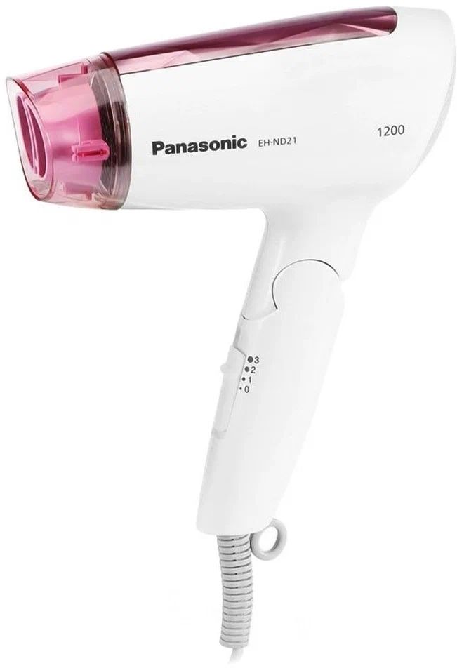 Фен Panasonic EH ND21-P615 1200 Вт белый, розовый