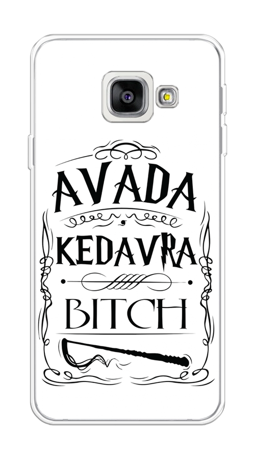Чехол на Samsung Galaxy A3 2016 "Avada kedavra bitch"