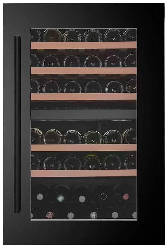 Встраиваемый винный шкаф MC Wine W48DB черный