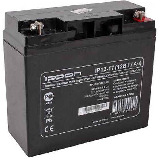 Аккумулятор для ИБП IPPON IP 12-17