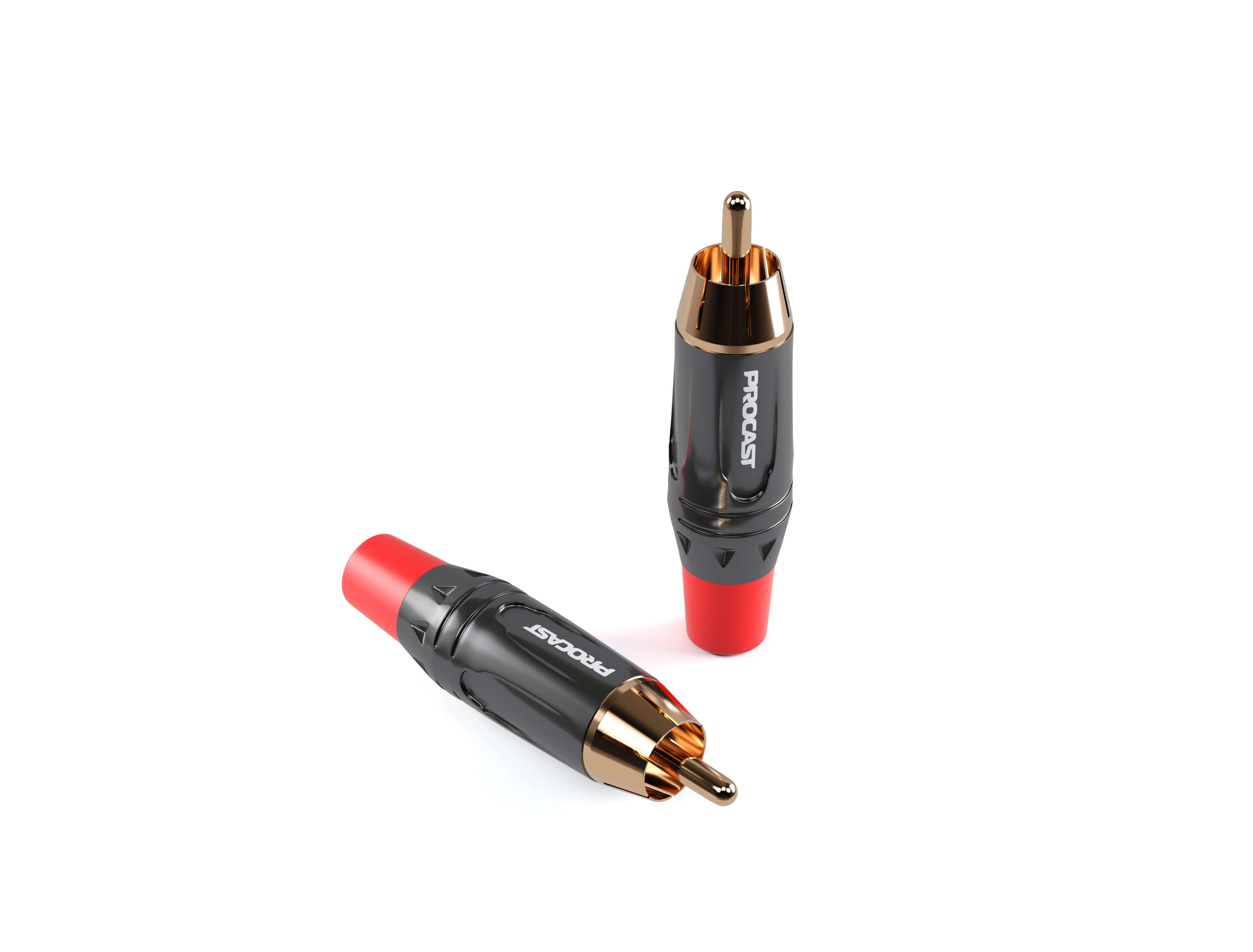 Разъем RCA(male) PROCAST cable RCA6/TT/Red красный маркер