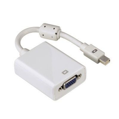 Адаптер Hama Mini DisplayPort-VGA, M-F 0,1м White (H-53247)