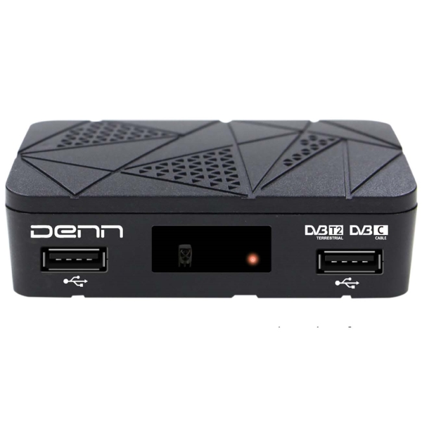 DVB-T2 приставка DENN DDT144 Black