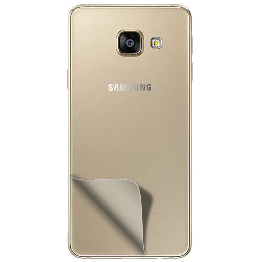Пленка защитная гидрогелевая Krutoff для Samsung Galaxy A3 (2016) задняя сторона (матовая)