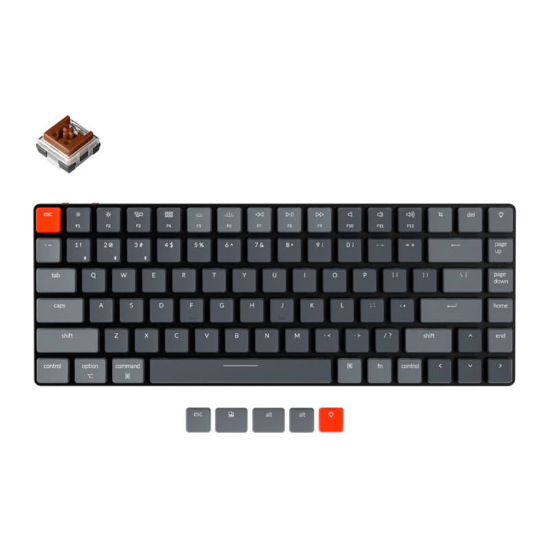 Беспроводная игровая клавиатура Keychron K3 Black (K3E3)