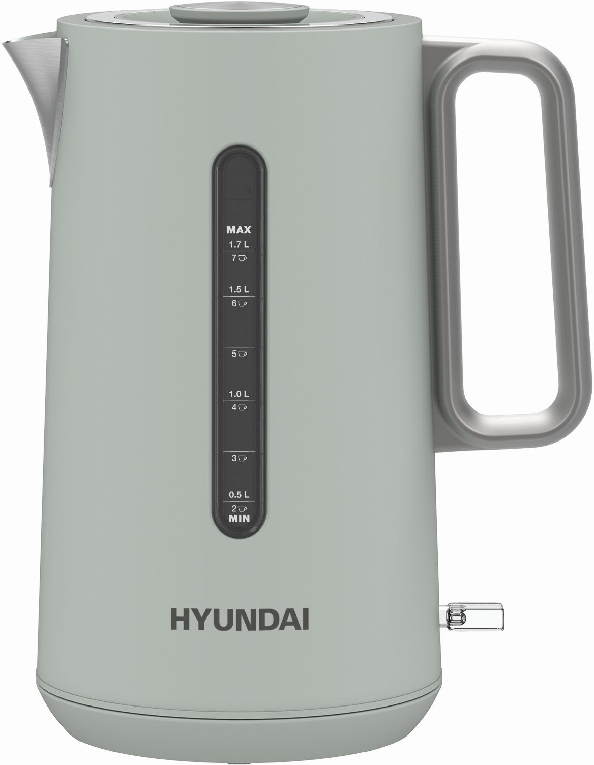 Чайник электрический HYUNDAI HYK-S9999 1.7 л зеленый