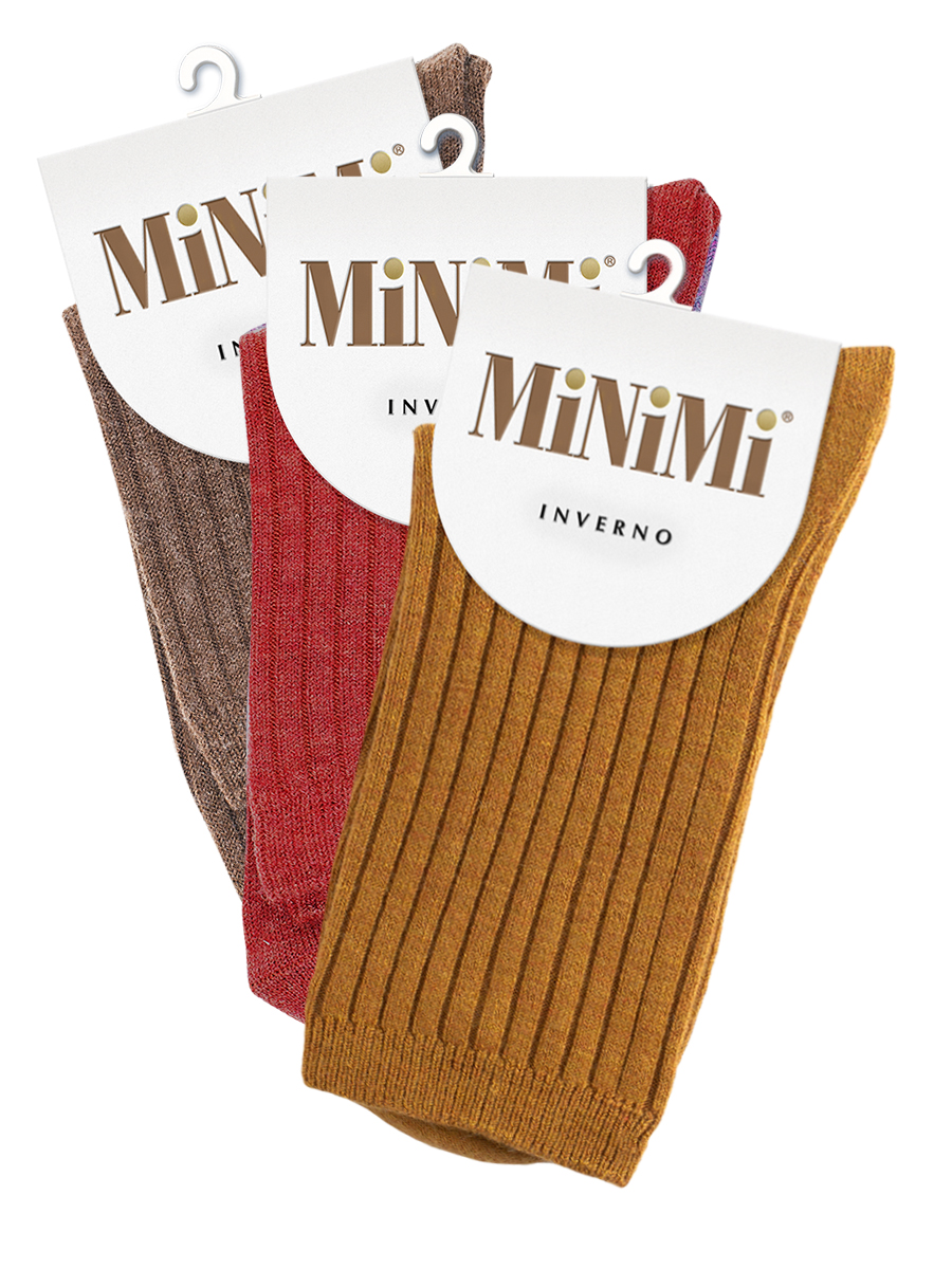 Комплект носков женских Minimi Basic SNL-475310 разноцветных 39-41