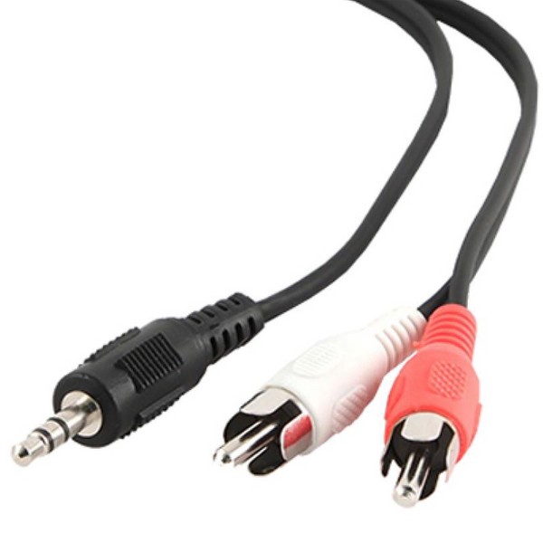 Кабель Cablexpert CCA-458-2.5M mini-Jack/2xRCA 2,5 м