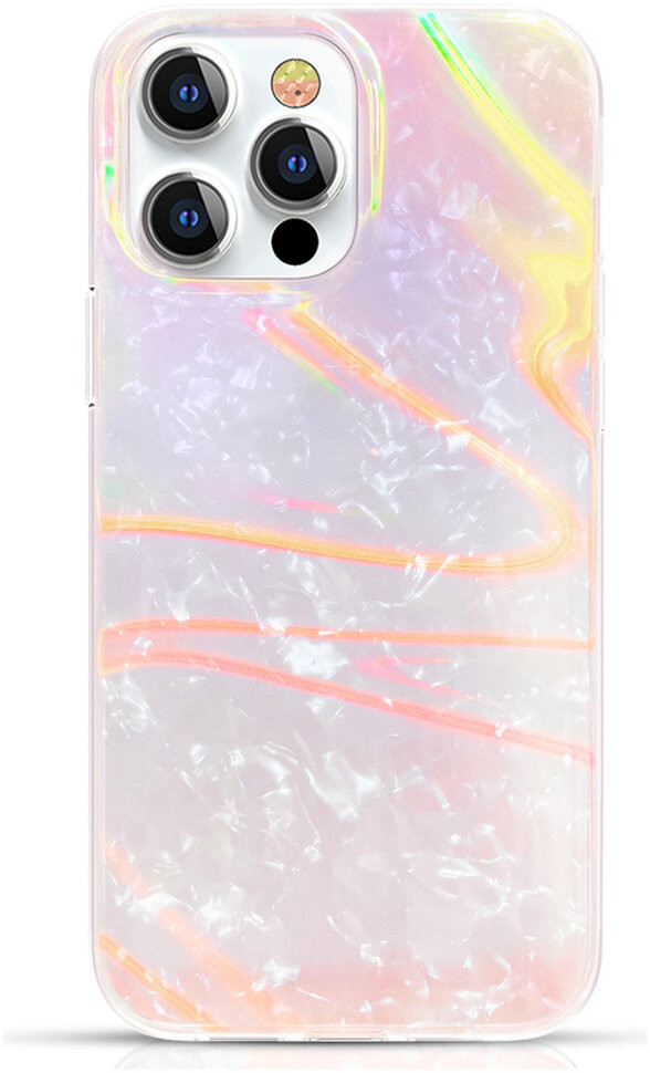 Чехол Kingxbar Shell series для iPhone 13 Pro Max, цвет Розовый (6959003552938)