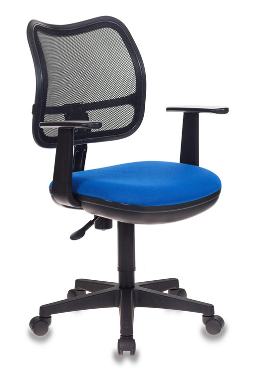 Компьютерное кресло Бюрократ CH-797AXSN/26-21, черный/синий