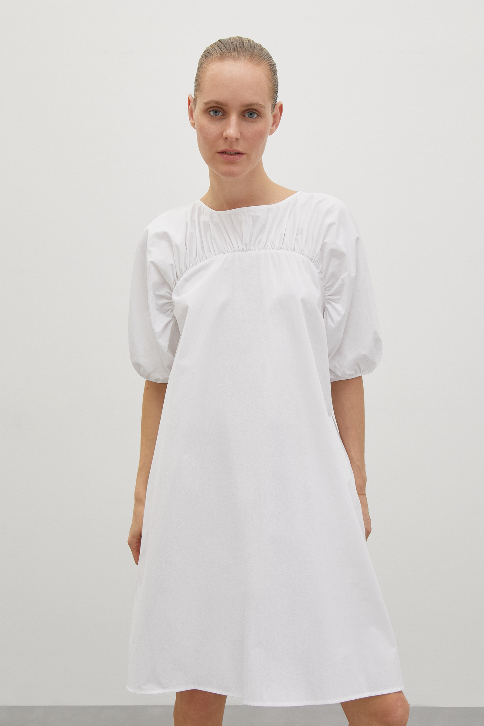 Платье женское Finn Flare FSD11087 белое M
